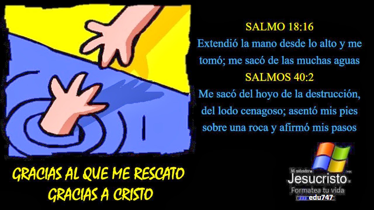 desde mi corazon: GRACIAS AL QUE ME RESCATO, GRACIAS A CRISTO