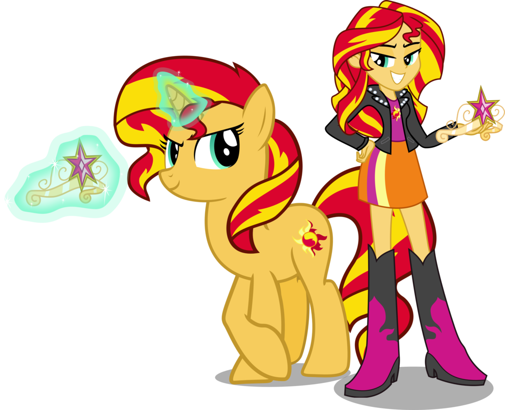 My Little Pony Equestria Girls Blog: ¡Nuevo PNG de Sunset Shimmer!