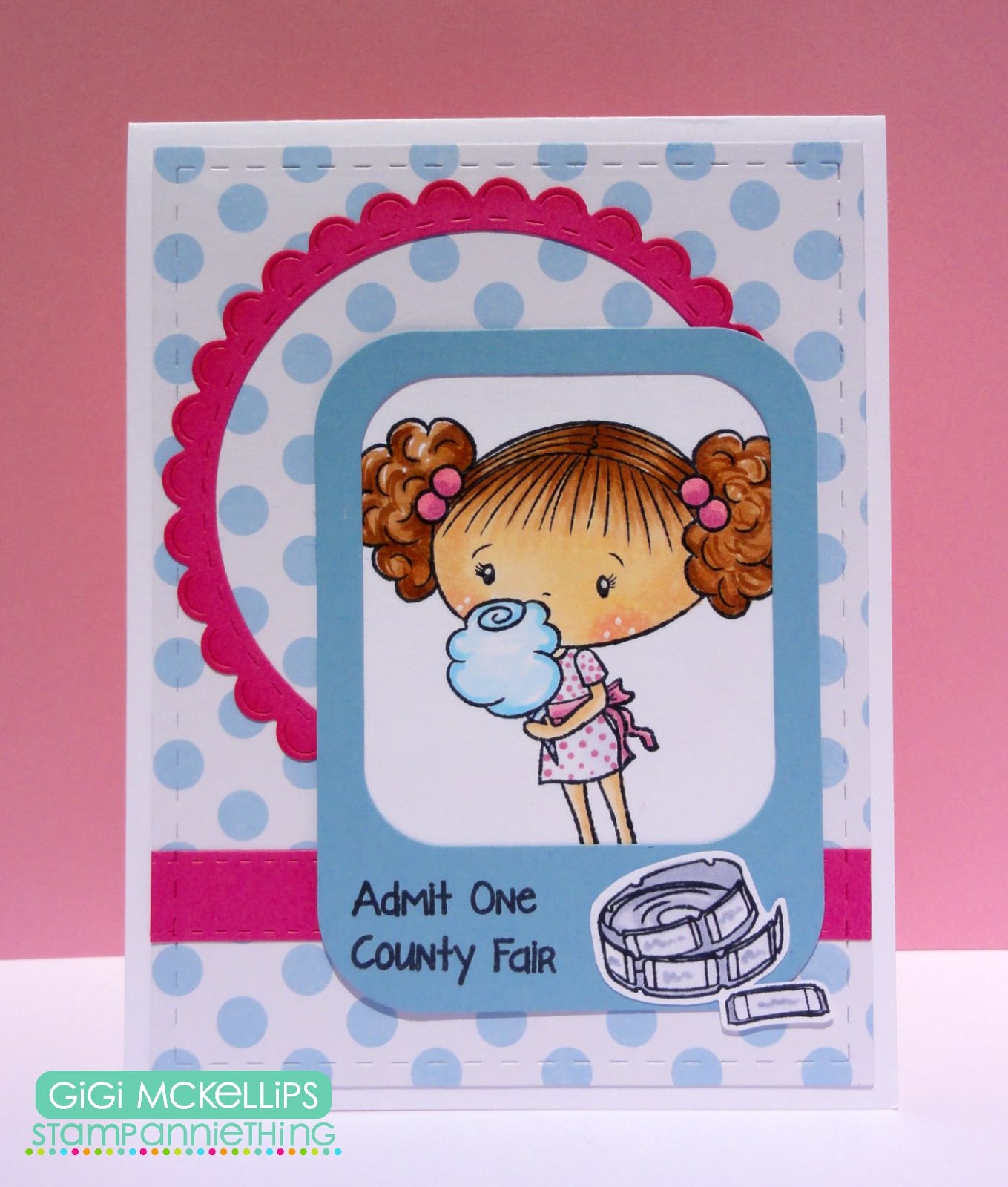 The Cricut Bug: County Fair Card