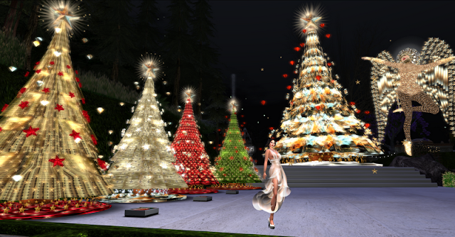 Kara's Korner, Second Life Adventures: Patron Christmas Trees