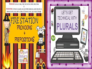 Twin Speech, Language & Literacy LLC: Grammar Bundle!! Plurals ...