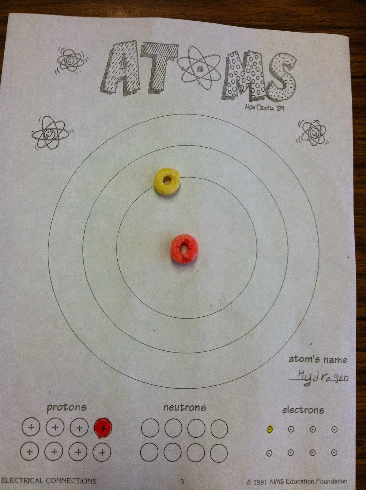 Charlotte Mason in Santa Monica: Froot Loop Atoms