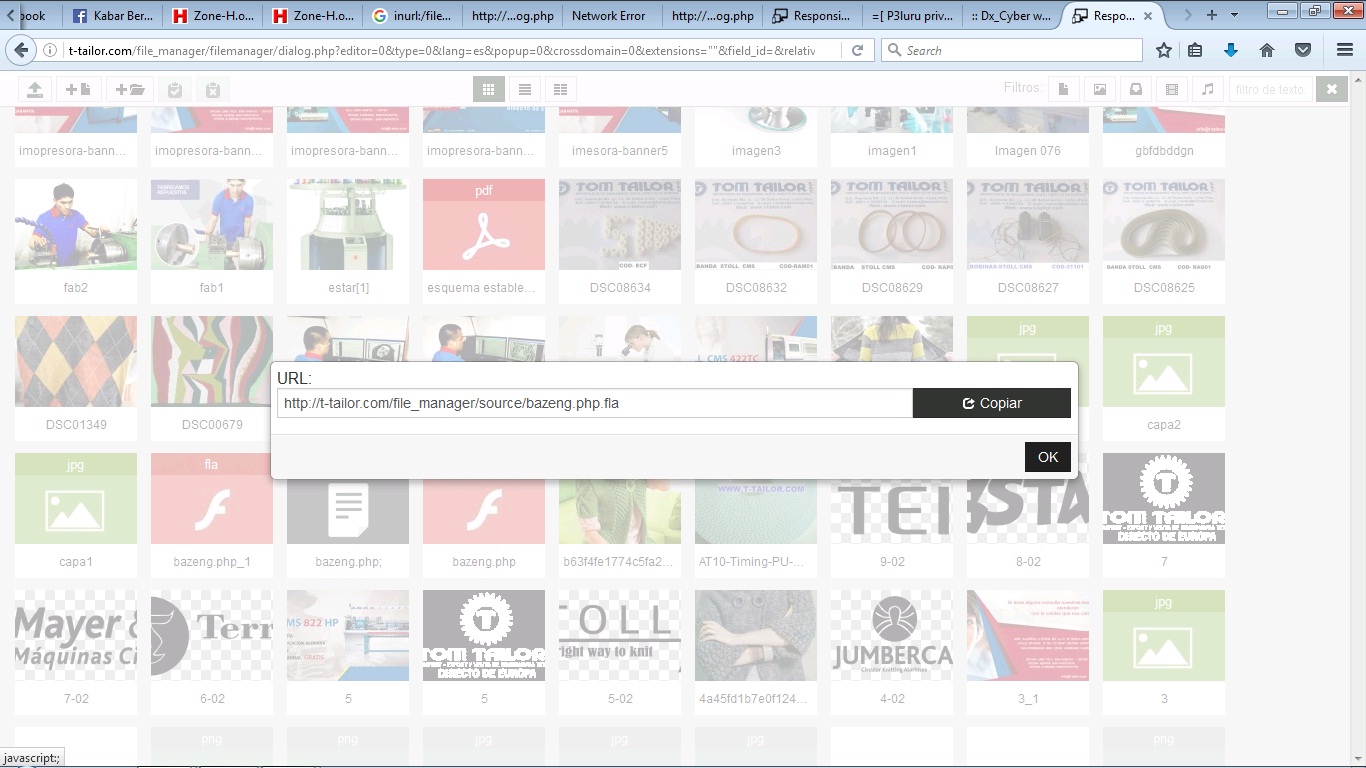 Responsive FileManager Bypass Extension - Loker Ilmu IT