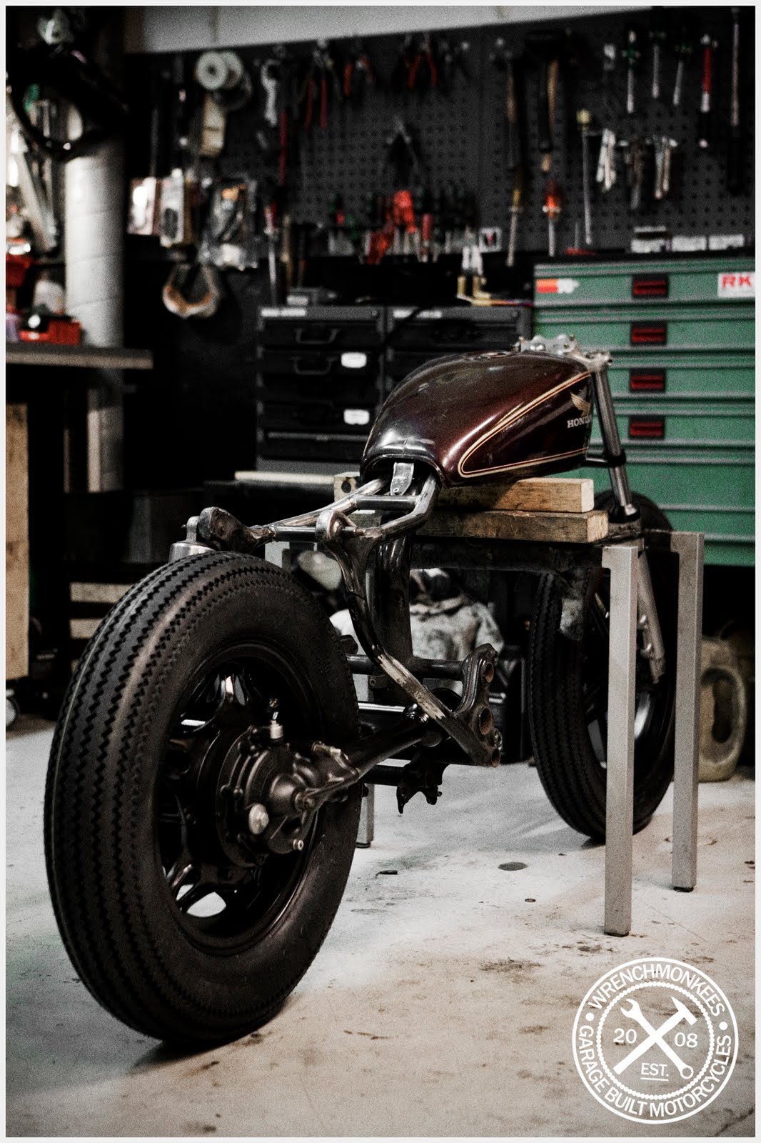 GasCap Motor's Blog: Cool Honda CX 550 by Wrenchmonkees