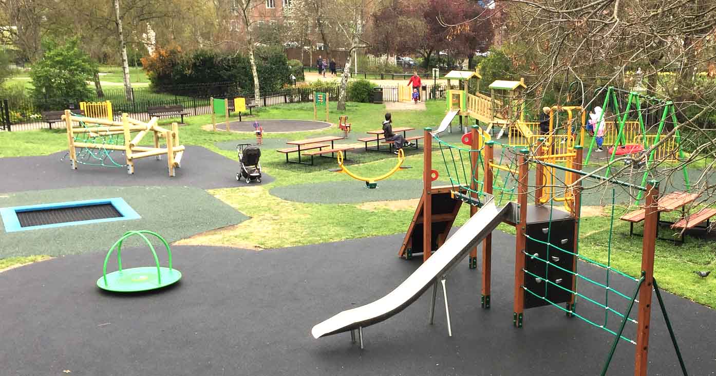 Shepherd's Bush Blog: New Playground for Hammersmith Park