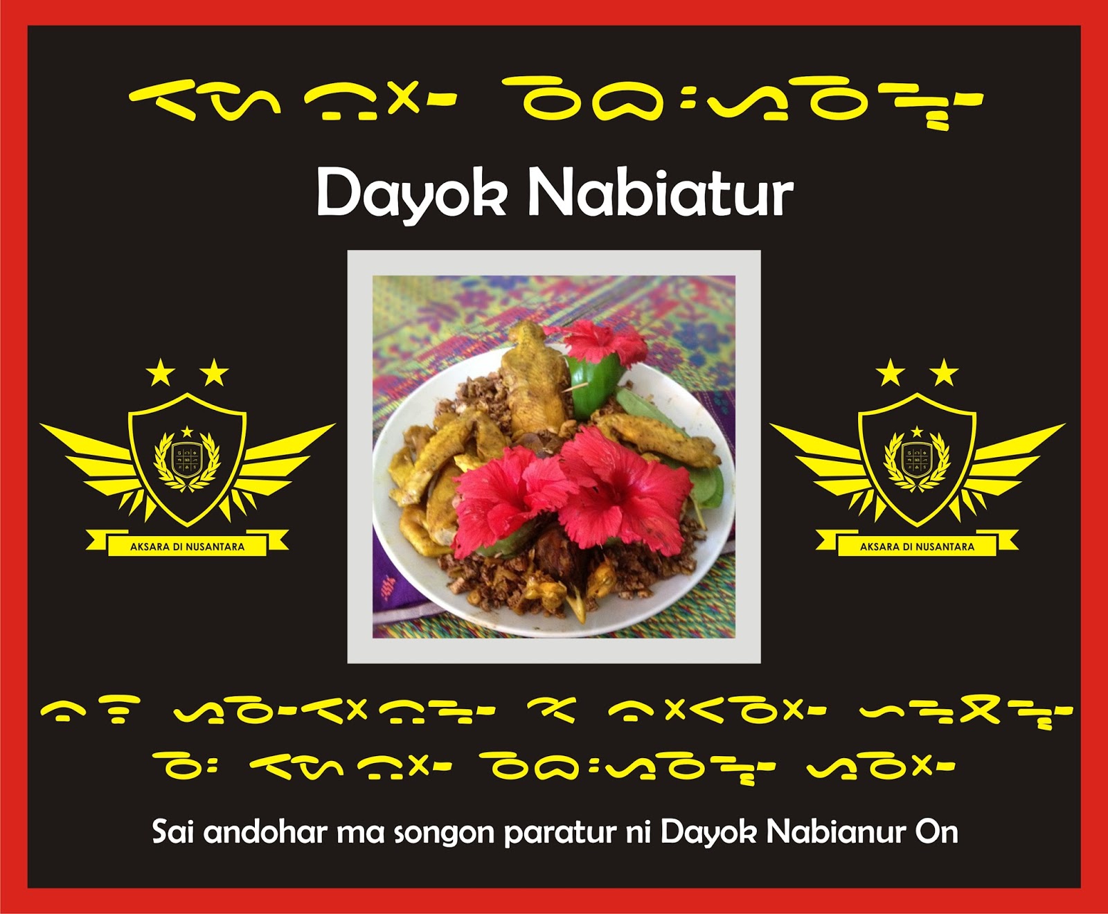 Il Faut Des Gens Beaux: Dayok Nabinatur