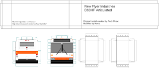 SP. Papel Modelismo: PaperCraft - PaperBus New Flyer D60HF ...