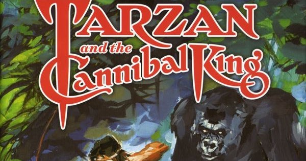 MAN OF BRONZE: TARZAN AND THE CANNIBAL KING, NUEVA NOVELA, ILUSTRADA POR NIÑO