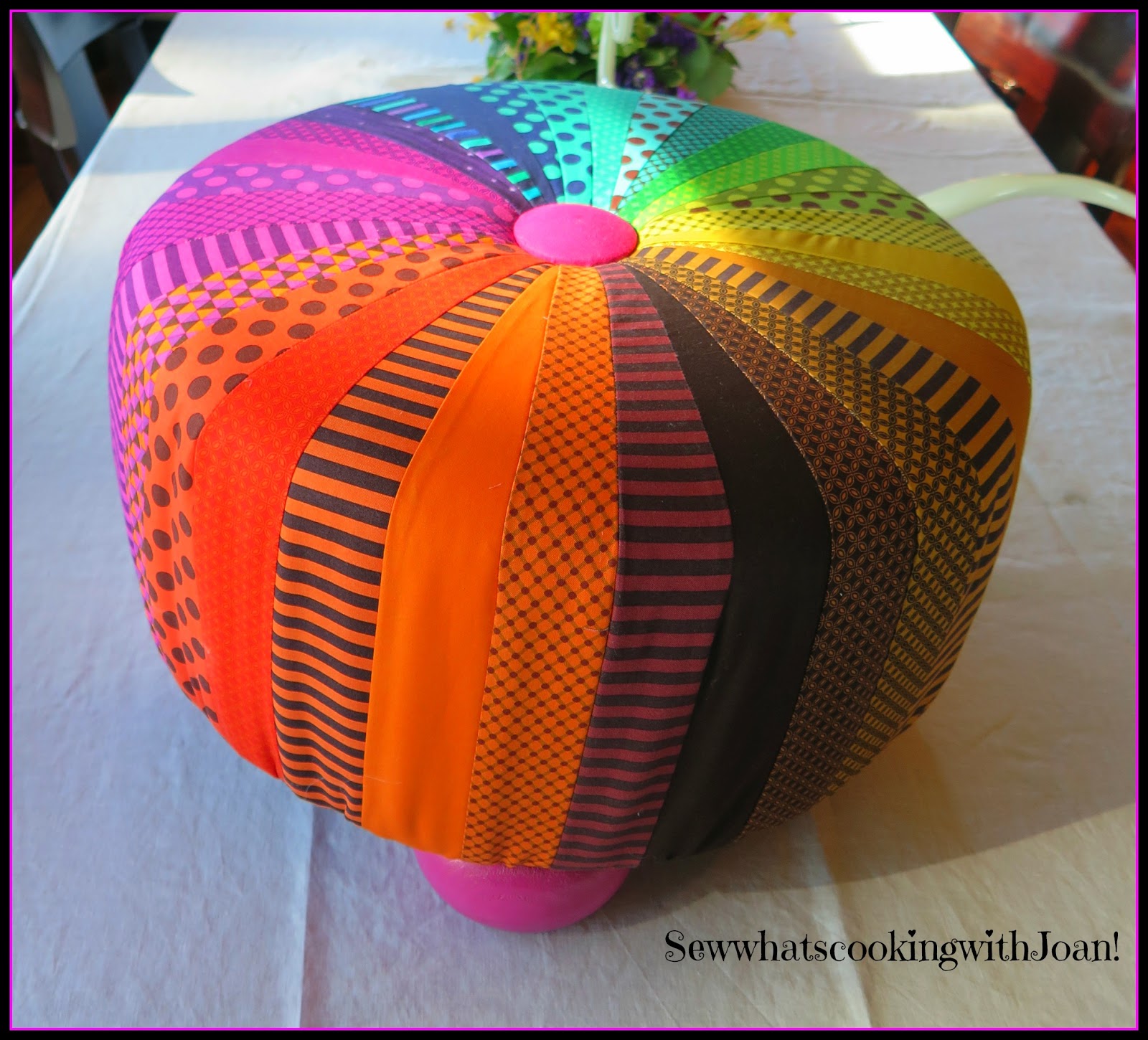 Sew what's cooking with Joan!: Miss Muffet sat on her Tuffet!