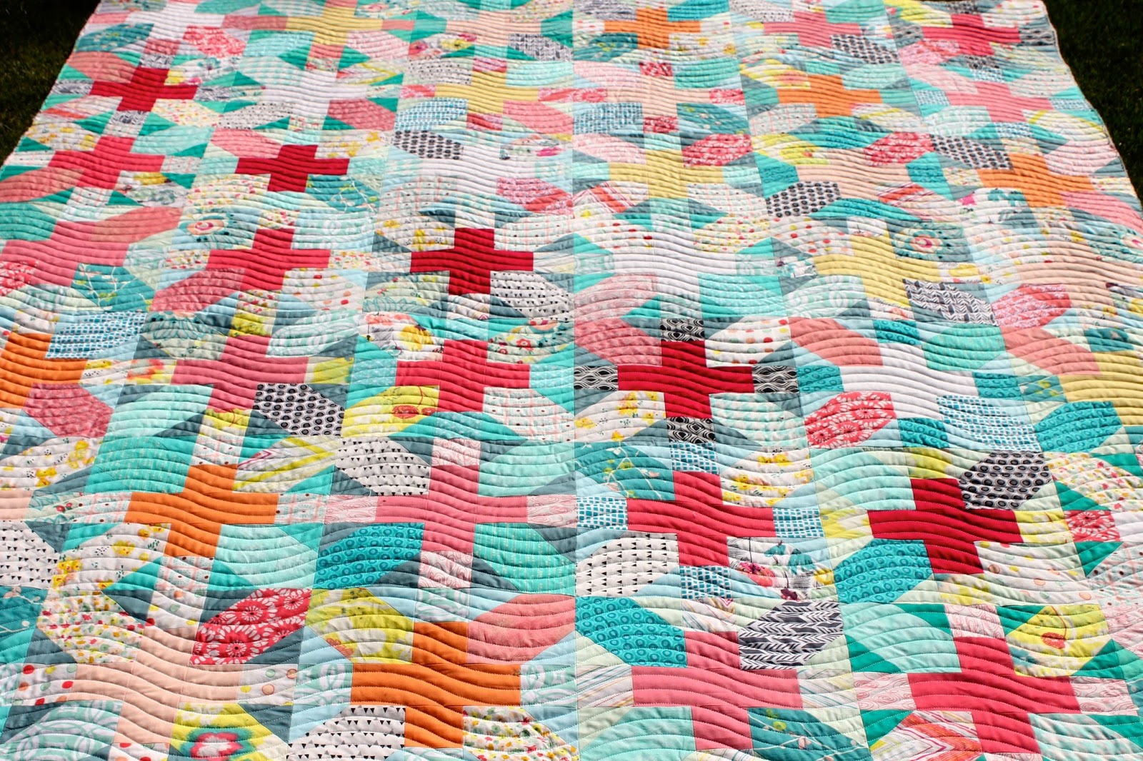 Latimer Lane: Three Tours Wave Quilting Design