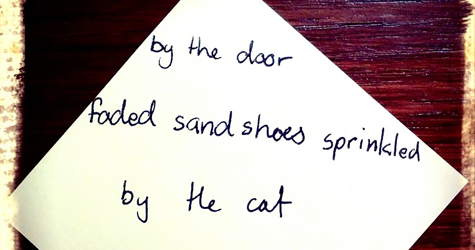 Post it Note Poetry - Day 13