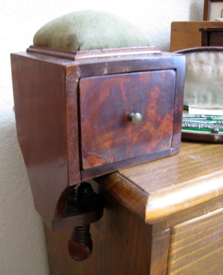 Collector With A Needle: Clamp Sewing Box