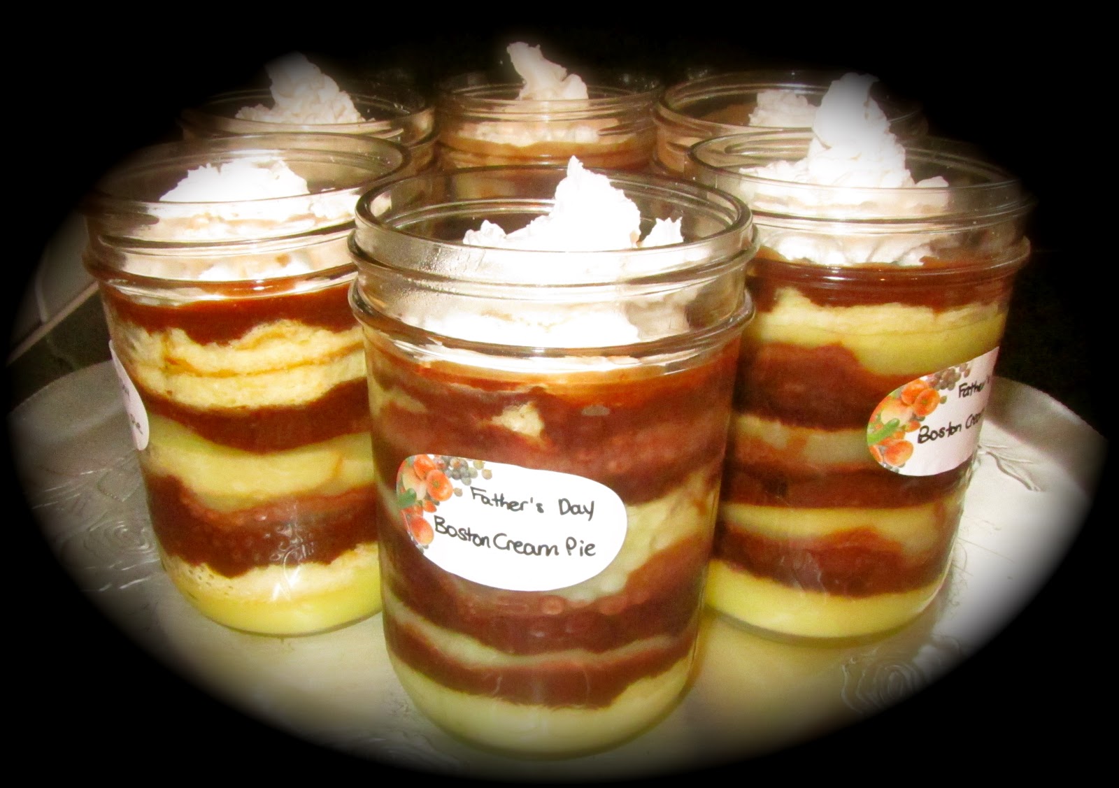 Lola and Riley's Culinary Quest: Boston Cream Pie in a Jar (Recipe)