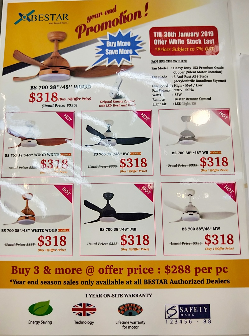 Our Muji Home Reno Journey: Lights & Ceiling Fan from EG Lighting