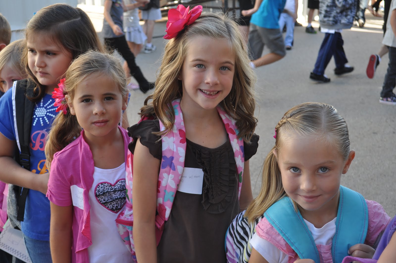 The Poulsen Family: First Day of First Grade