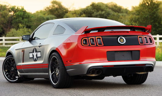 Ford Mustang GT 2013 Red Tail - Tuskegee