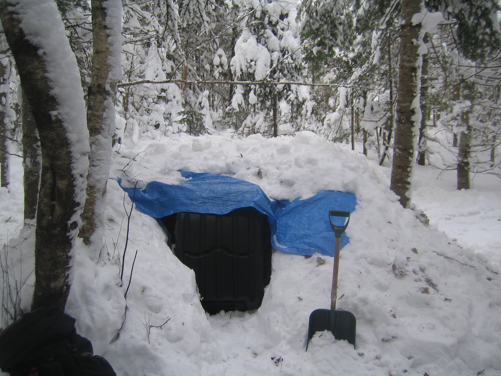 Outdoors in NB: Snow Trench