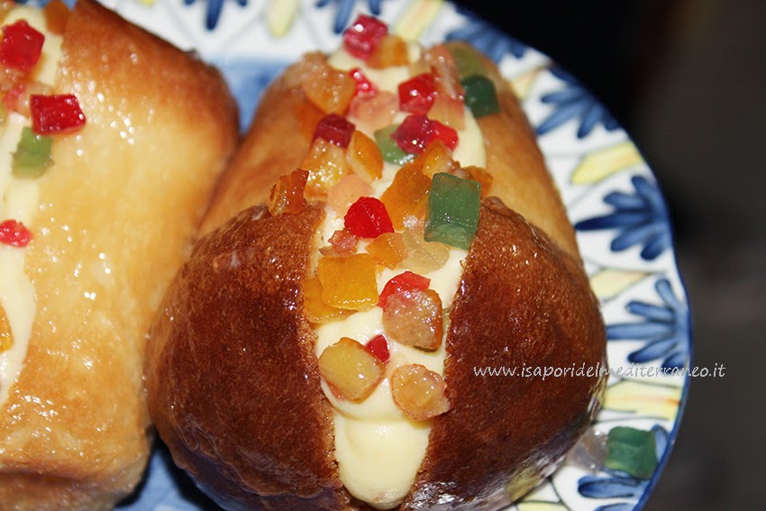 Babà alla strega con crema di pastiera scomposta | I SAPORI DEL ...