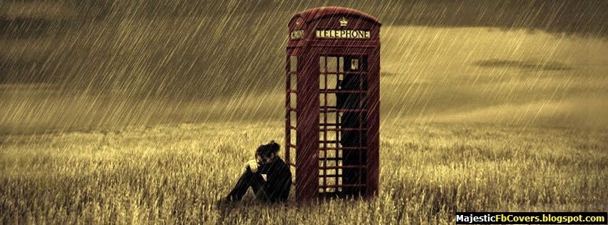 Facebook Covers | Majestic Fb Covers photos: sad girl in rain fb cover