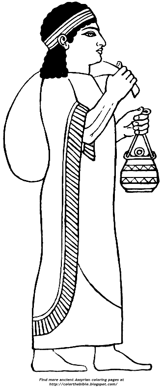 Assyria Coloring Page Coloring Pages
