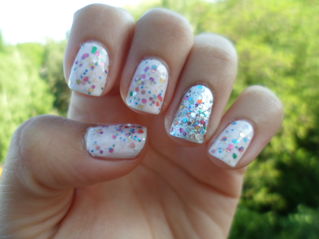 o n l a c k y : Milchshake mit Smarties