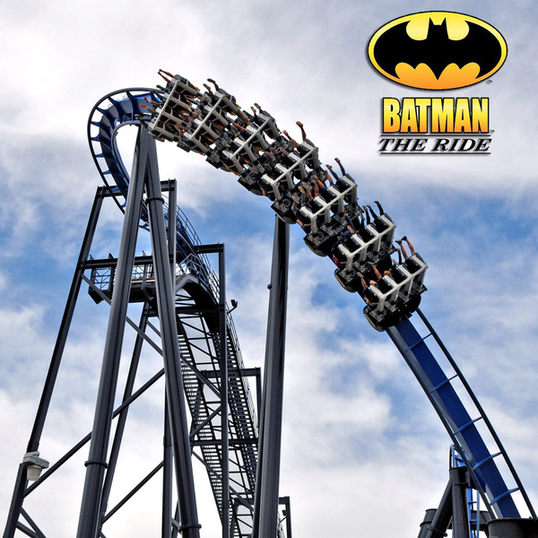 NewsPlusNotes: Batman Soars - Backwards - at Six Flags Magic Mountain