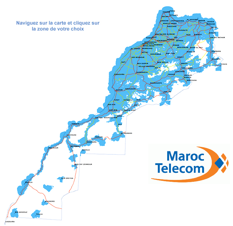 Morocco 3G Internet Dongle - Maroc Telecom Pay As You Go Data | Europe ...