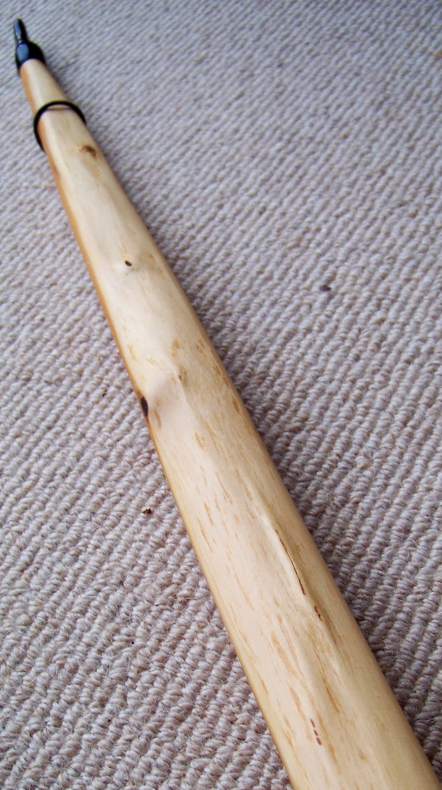 Bowyer's Diary: Yew Stick Longbow Full Draw