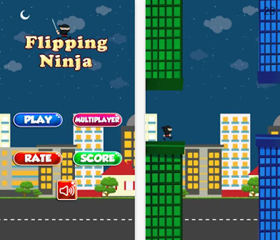 Game Review - Flipping Ninja Game ~ TechVirtous