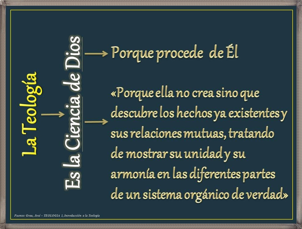 Literatura Profética: La Teología es 'la Ciencia de Dios' ¿Por qué?