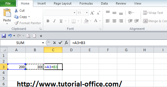 Rumus Perhitungan Sederhana MS Excel 2010 Part 2 - Belajar | Tutorial ...