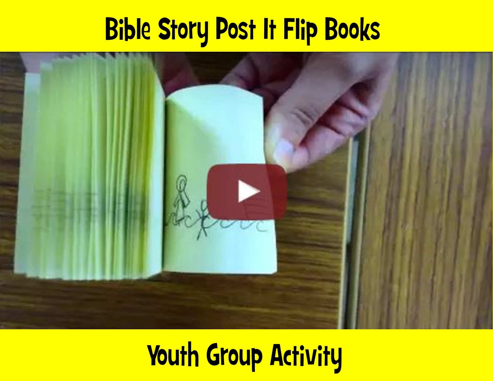 Look to Him and be Radiant: 7QT: Bible Story Post It Flip Books
