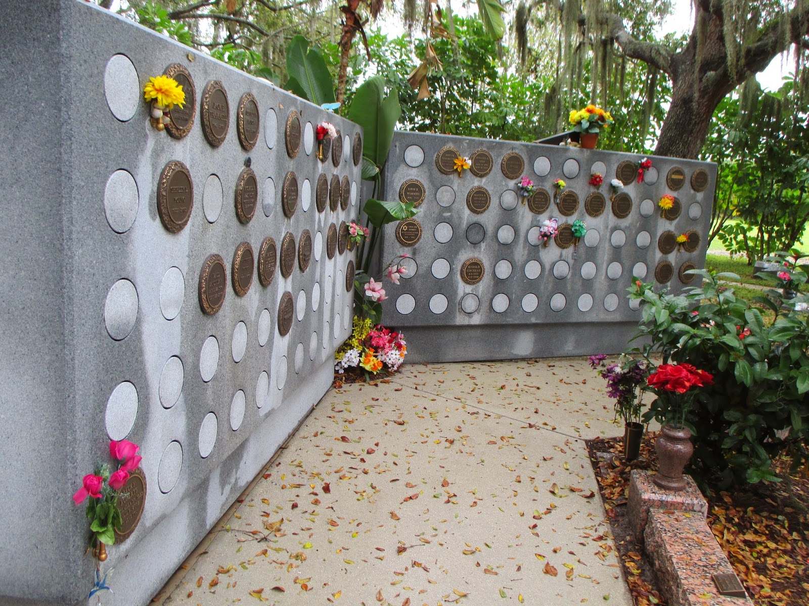 FINISHING TOUCHES: CREMATION GARDEN and MEMORIAL BENCHES