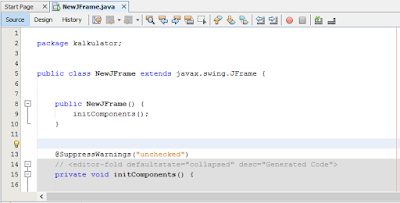 Cara Membuat Kalkulator (GUI) NetBeans IDE ~ JAVA IRFAN