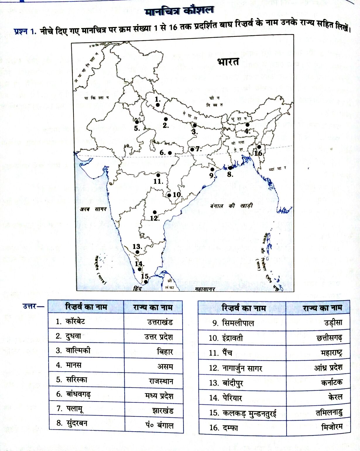 10th Social Science Maps Skill and Practice Maps by PRACHI Books