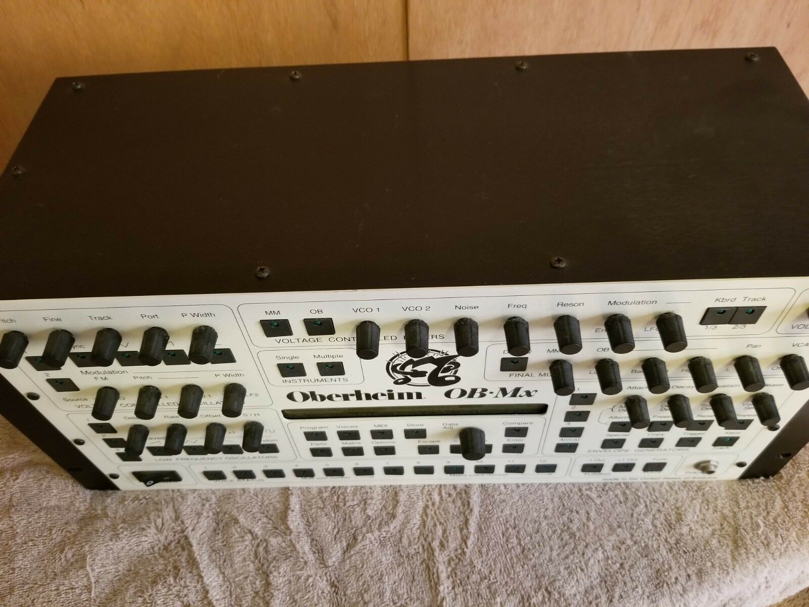 MATRIXSYNTH: OBERHEIM OB-MX Analog Polyphonic Synthesizer SN MX001130