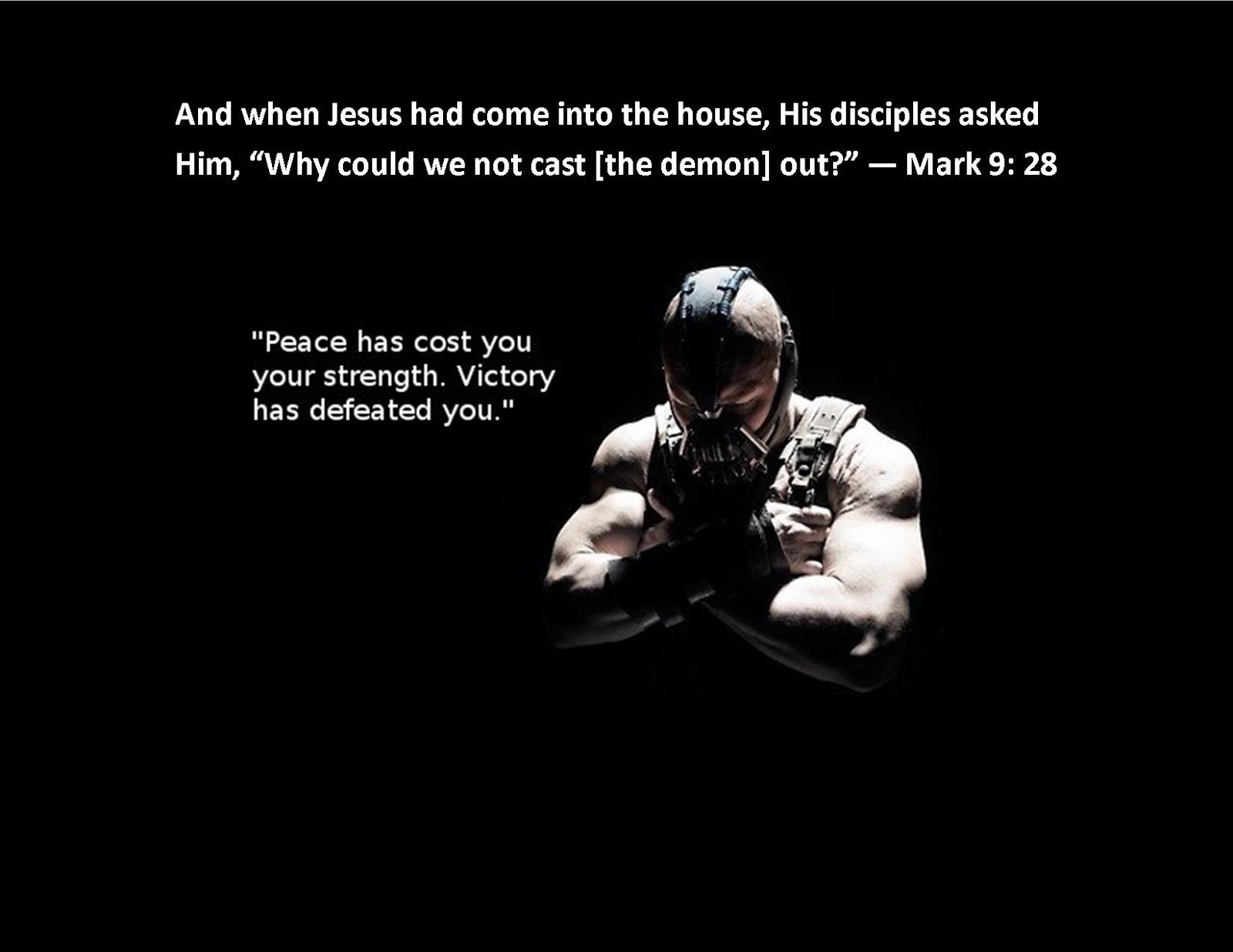 A WORD TO THE WISE: HOW TO WIN WHEN VICTORY DEFEATS YOU