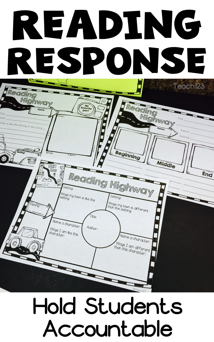 Book Bag, Reading Response, & Integrate | Teach123