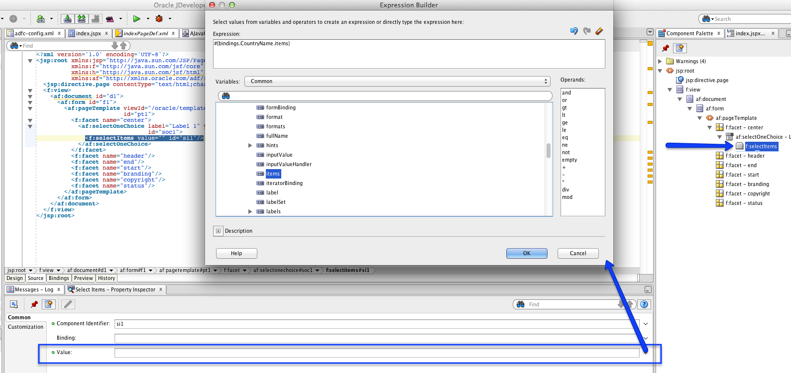 Born To Debug Having A Non Bc Drop Down Select Component With List Items From Bc Data Control