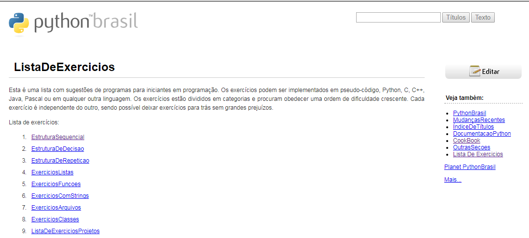 Redes e Cloud: Python - Exercícios