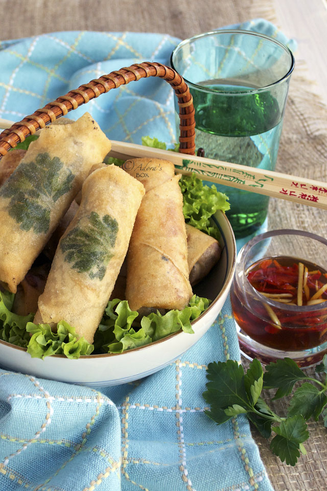 Adora's Box: LUMPIANG PRITO (FRIED VEGETABLE SPRING ROLLS)