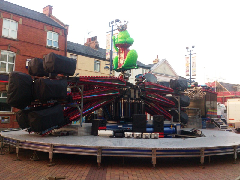 North East and Yorkshire Fun Fair Pics: Redcar (Pre-Fair), 1st August 2013