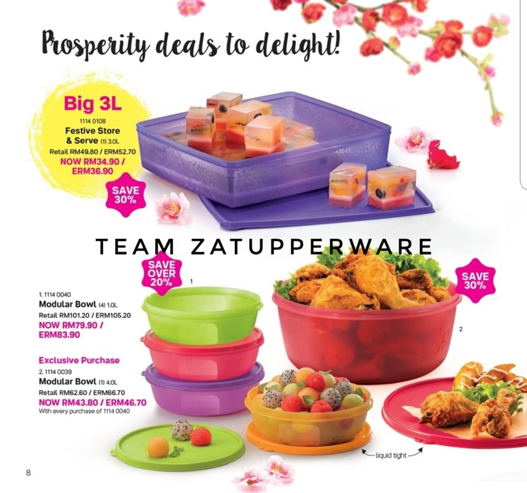 Za Tupperware Malaysia : January 2019