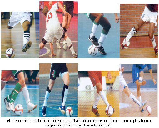 Educación Fisica y Deportes: Técnica de Futsal