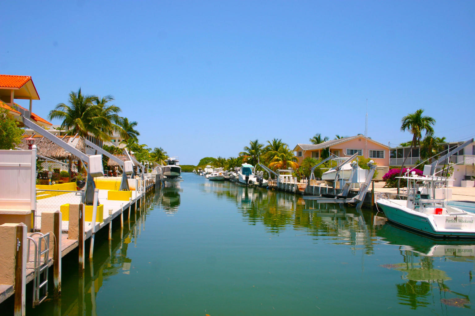 Real Estate in the Florida Keys: All concrete canal front houses listed ...