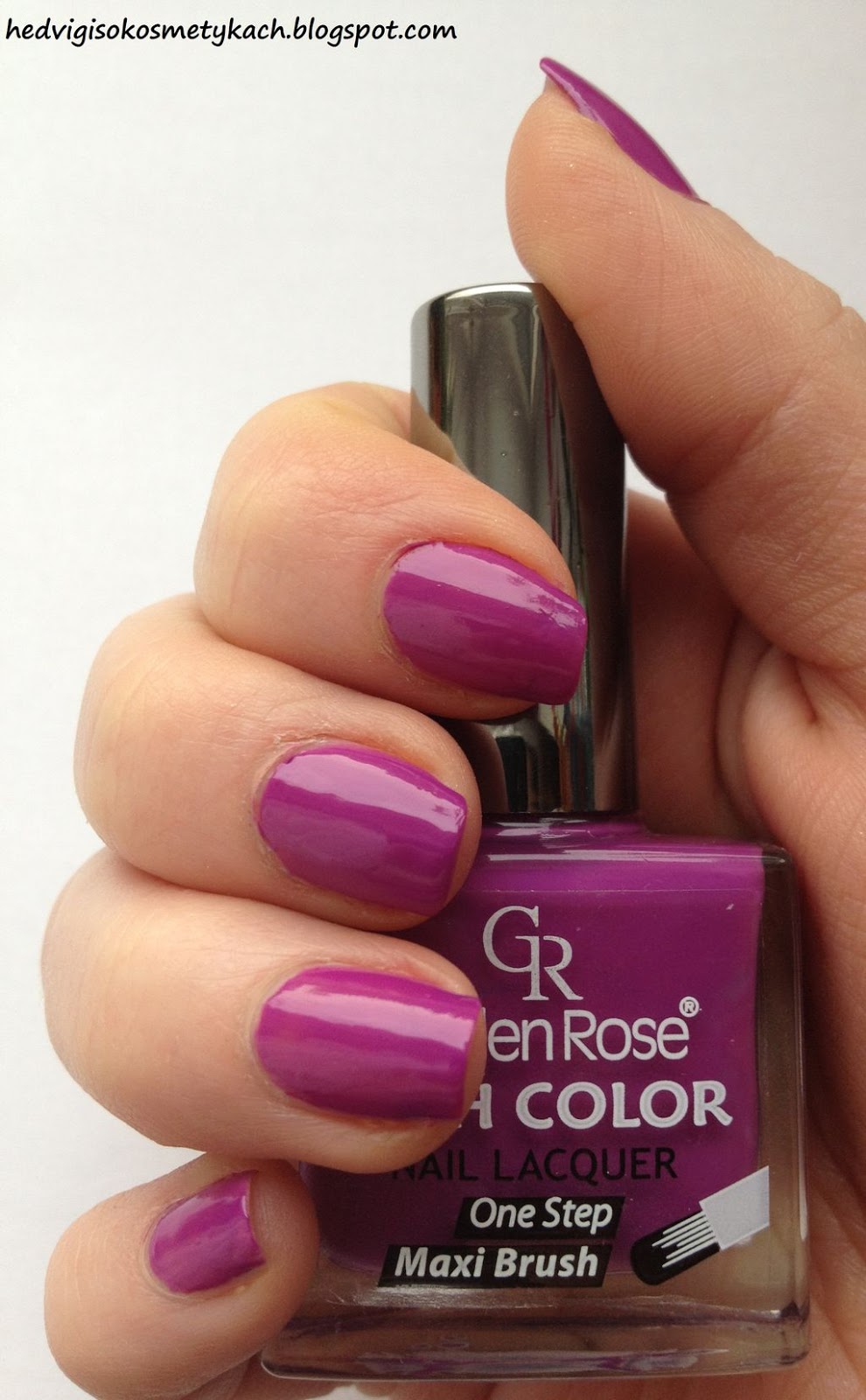 Hedvigis o kosmetykach: Golden Rose Rich Color nr 26 lakier do paznokci