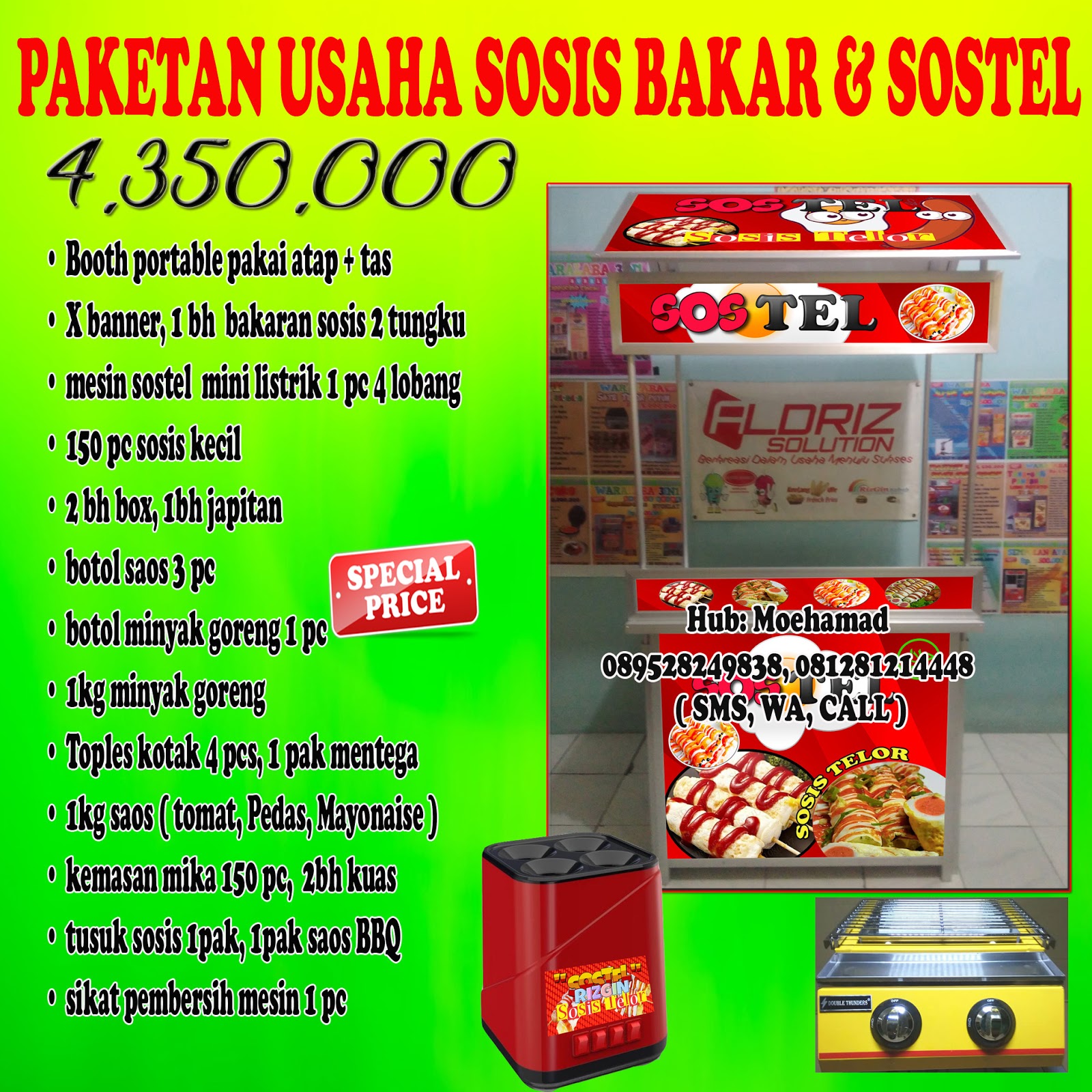 Waralaba Aldriz Solution Promo: Paket Usaha Makanan & Minuman ...