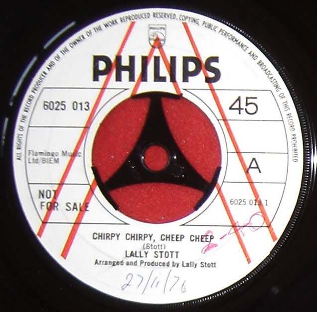 Left and to the Back: Lally Stott: Chirpy Chirpy Cheep Cheep/ Henry James