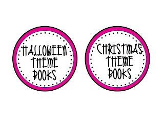 Chasing Checkereds With Cannon: Colorful Library Book Bin Labels (Freebie)