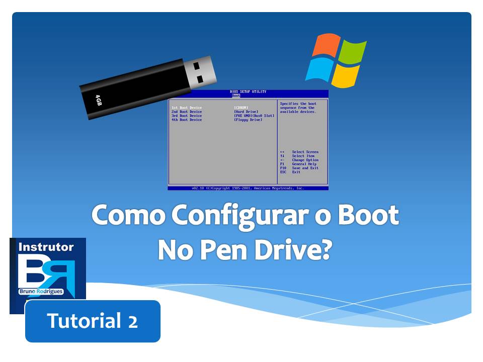 Instrutor BR: Como Configurar o Boot pelo Pen Drive para Instalar o ...